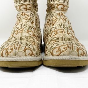 UGG | Shoes | Vintage Ugg Boots Monogram Rare Special Edition | Poshmark